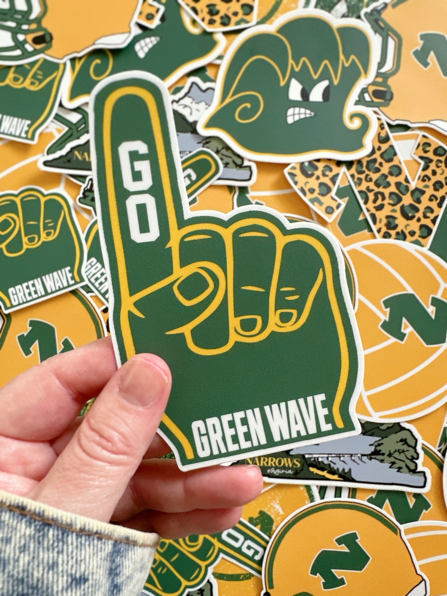 FOAM FINGER DECAL – themidkiffhouse