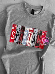 SPARTANS LICENSE PLATE TEE – themidkiffhouse