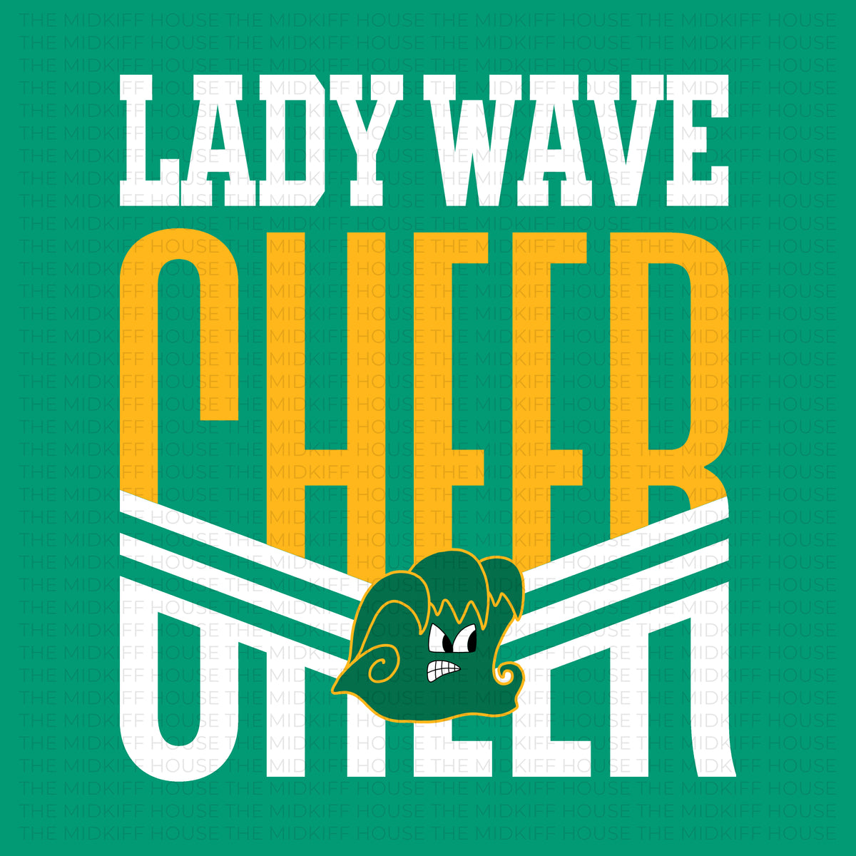 LADY WAVE CHEER TEE – themidkiffhouse