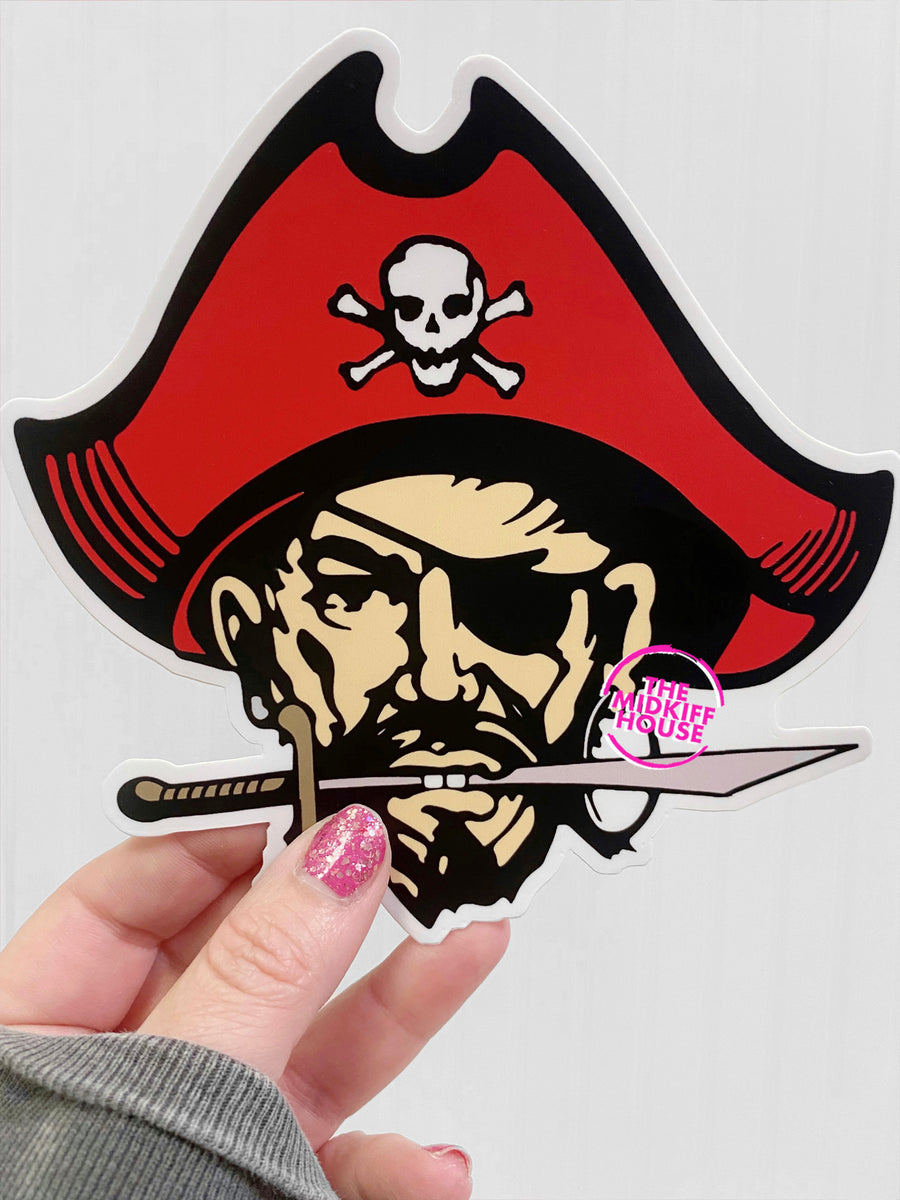 PIRATES LOGO STICKER – themidkiffhouse